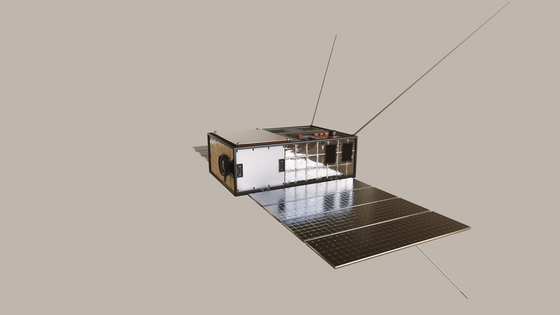 ArtStation - Cube Satellite | Game Assets