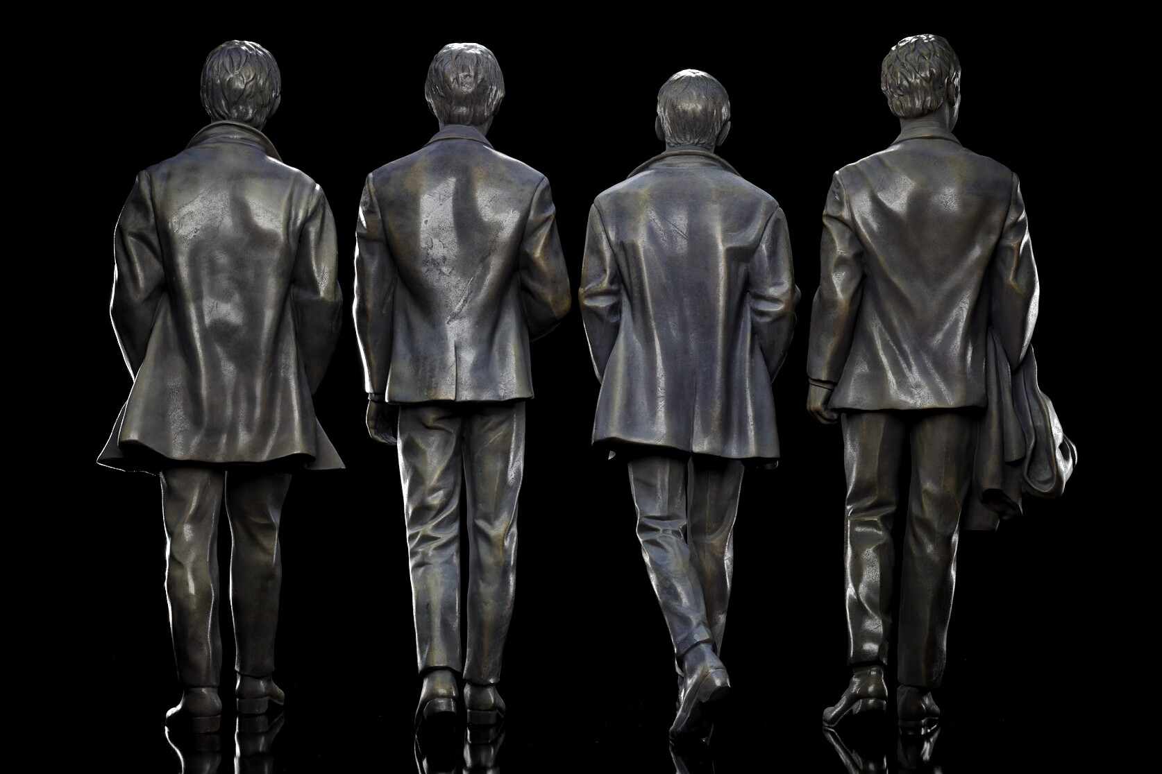 ArtStation - The Beatles - 3D model | Resources