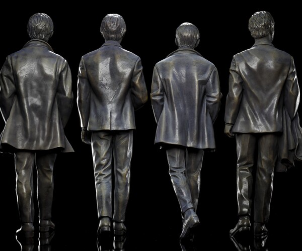 ArtStation - The Beatles - 3D model | Resources