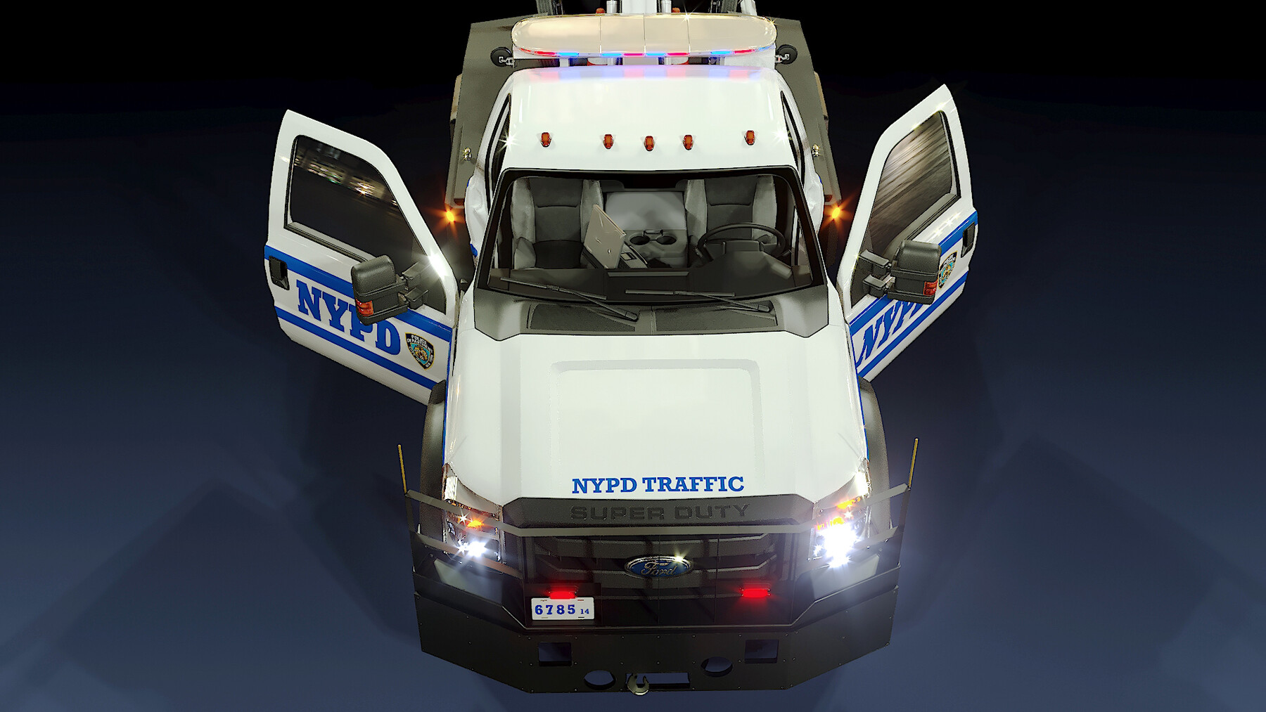 Artstation Tow Truck Nypd Resources