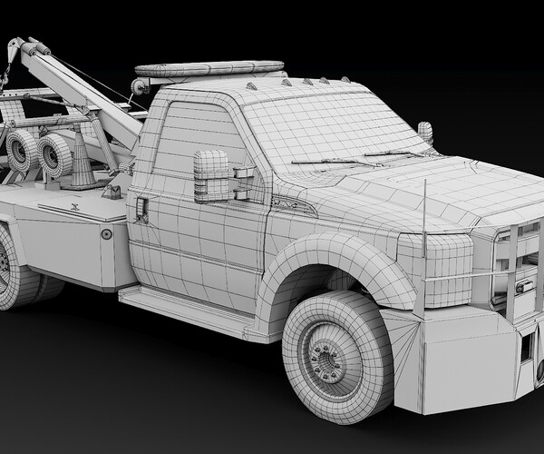 Artstation Tow Truck Nypd Resources