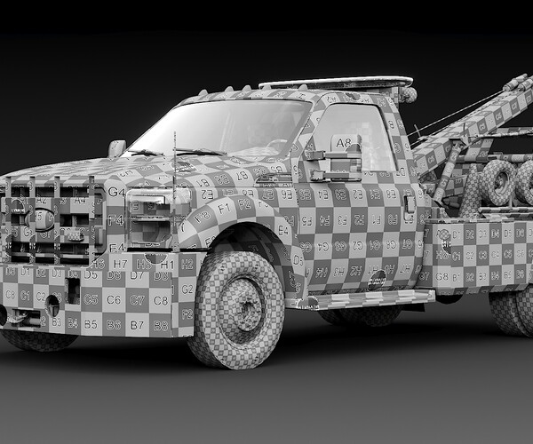 Artstation Tow Truck Nypd Resources