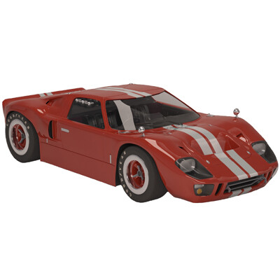 ArtStation - Ford GT 40 | Resources