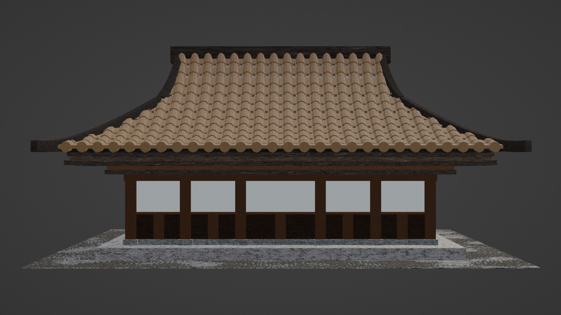 ArtStation - Chinese Siheyuan | Game Assets