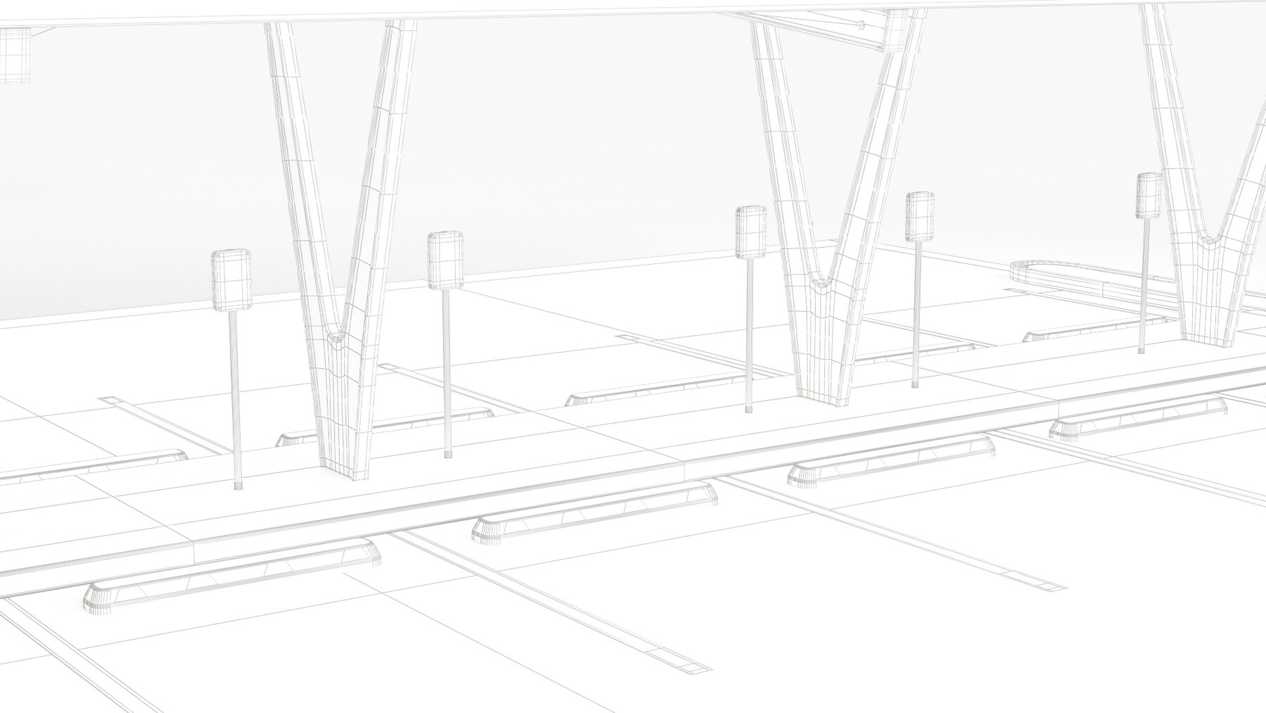 ArtStation - Electric Vehicle Charging Point EV Station 01 3D Model ...