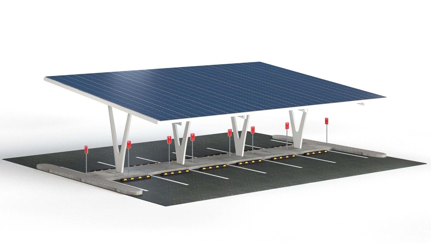 ArtStation - Electric Vehicle Charging Point EV Station 01 3D Model ...
