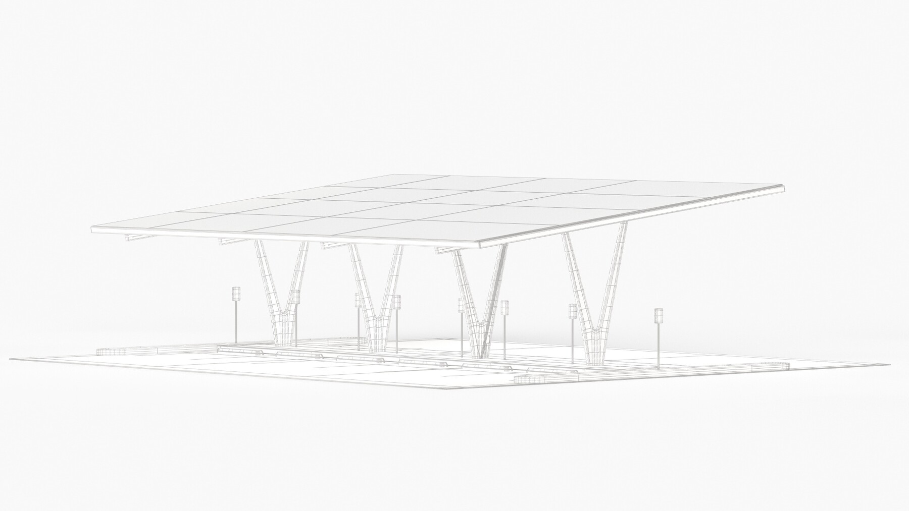 ArtStation - Electric Vehicle Charging Point EV Station 01 3D Model ...
