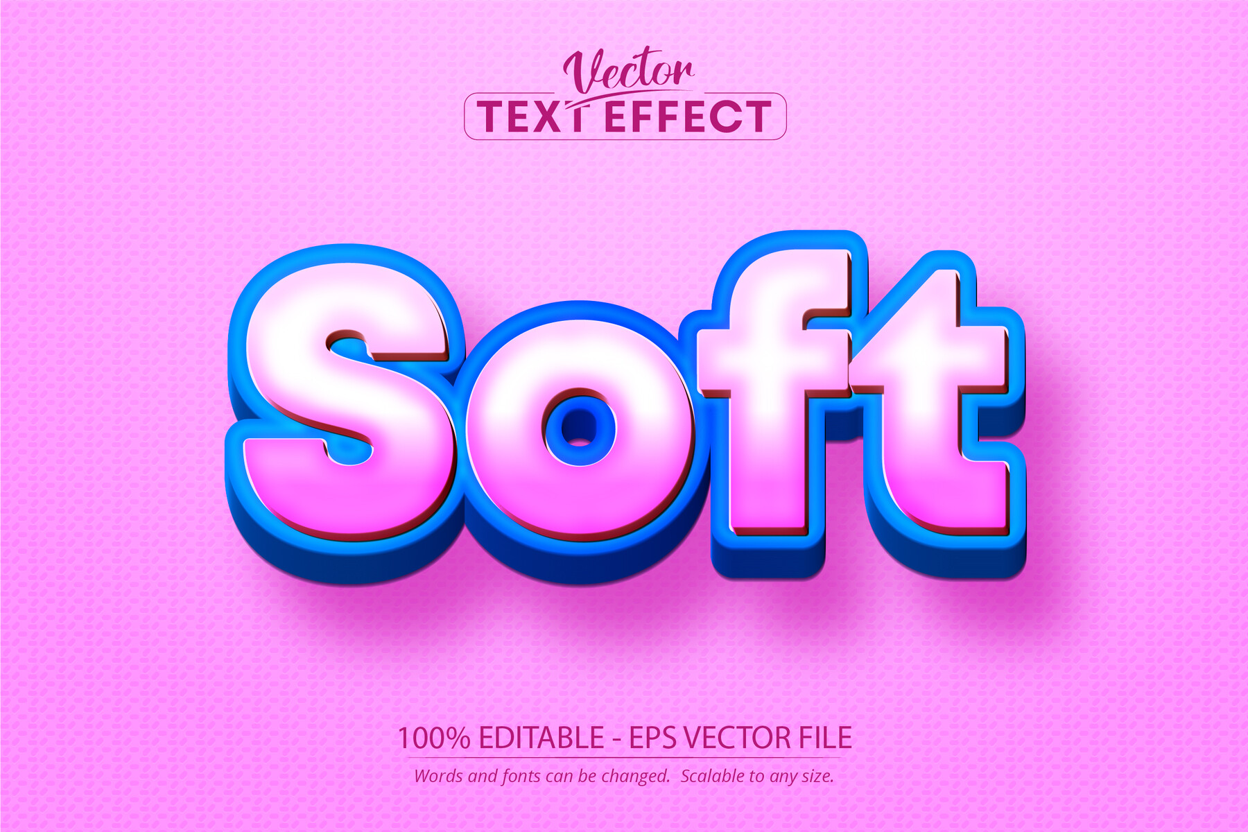 ArtStation - Cartoon text effect, editable soft text style | Artworks