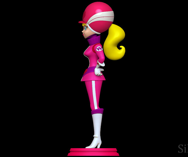 ArtStation - Penelope Pitstop - Wacky Races 2017 3D print model | Resources