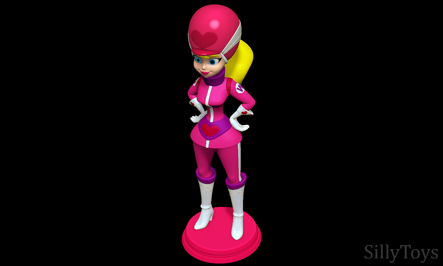 SillyToys - Penelope Pitstop - Wacky Races 2017 3D print model