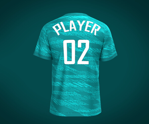 ArtStation - Soccer Jersey Player-02 | Resources