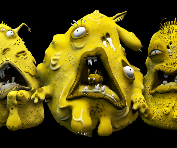 ArtStation - Creepy Creatures | Resources