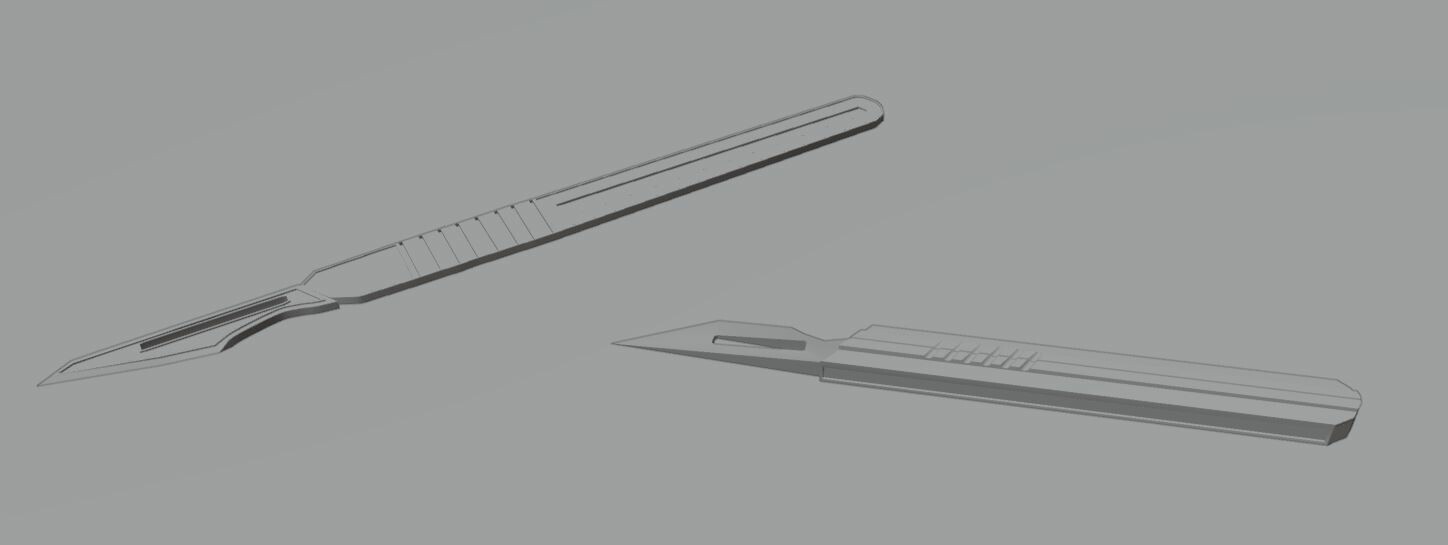 ArtStation - Medical Scalpel | Game Assets