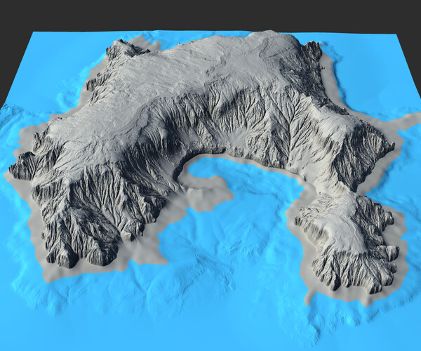 ArtStation - Islands Terrains Collection Vol.1 | 12 Terrains at 8k ...