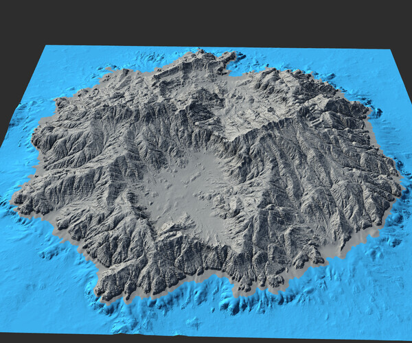 ArtStation - Islands Terrains Collection Vol.1 | 12 Terrains at 8k ...