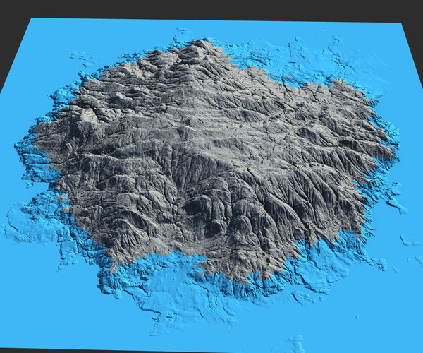 ArtStation - Islands Terrains Collection Vol.1 | 12 Terrains at 8k ...