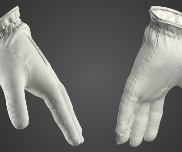 ArtStation - 3 Gloves Pack- Marvelous Designer / Clo3d project + OBJ ...