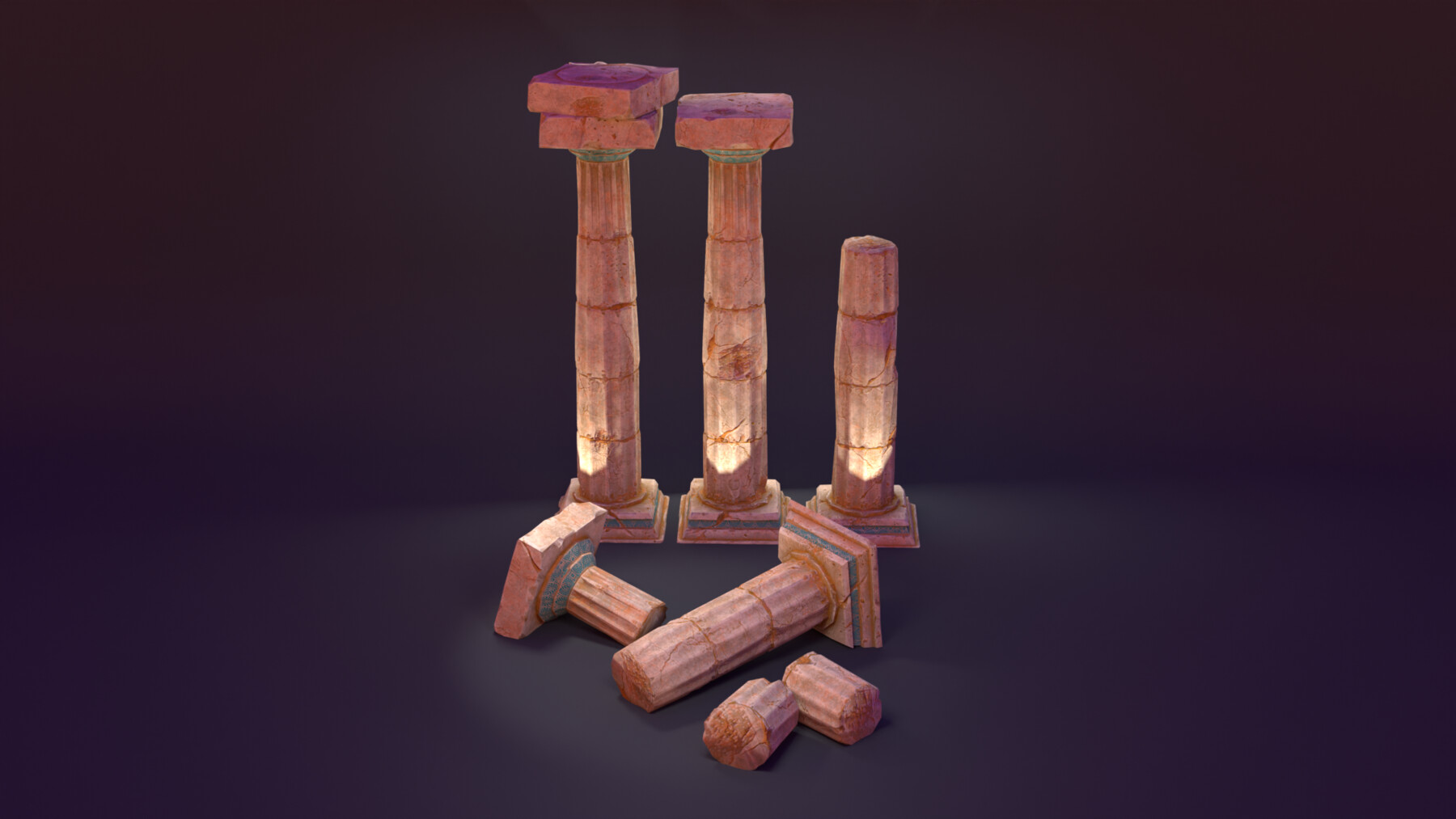 ArtStation - Piller Model | Game Assets