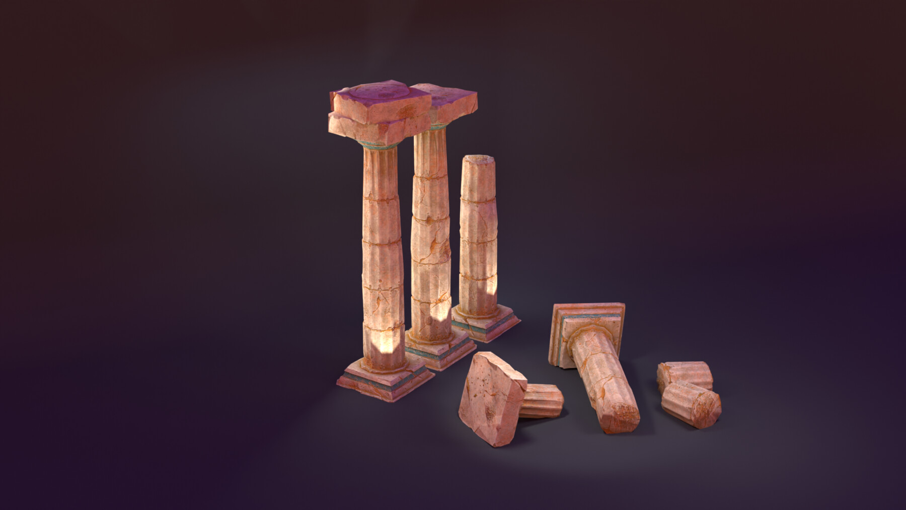 ArtStation - Piller Model | Game Assets