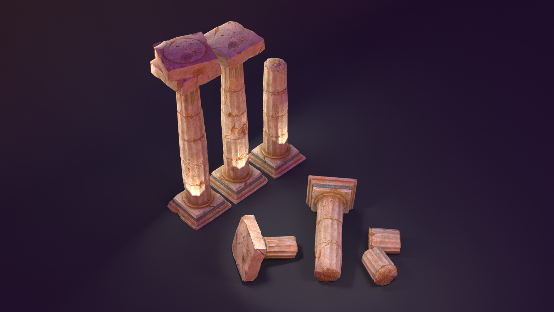 ArtStation - Piller Model | Game Assets