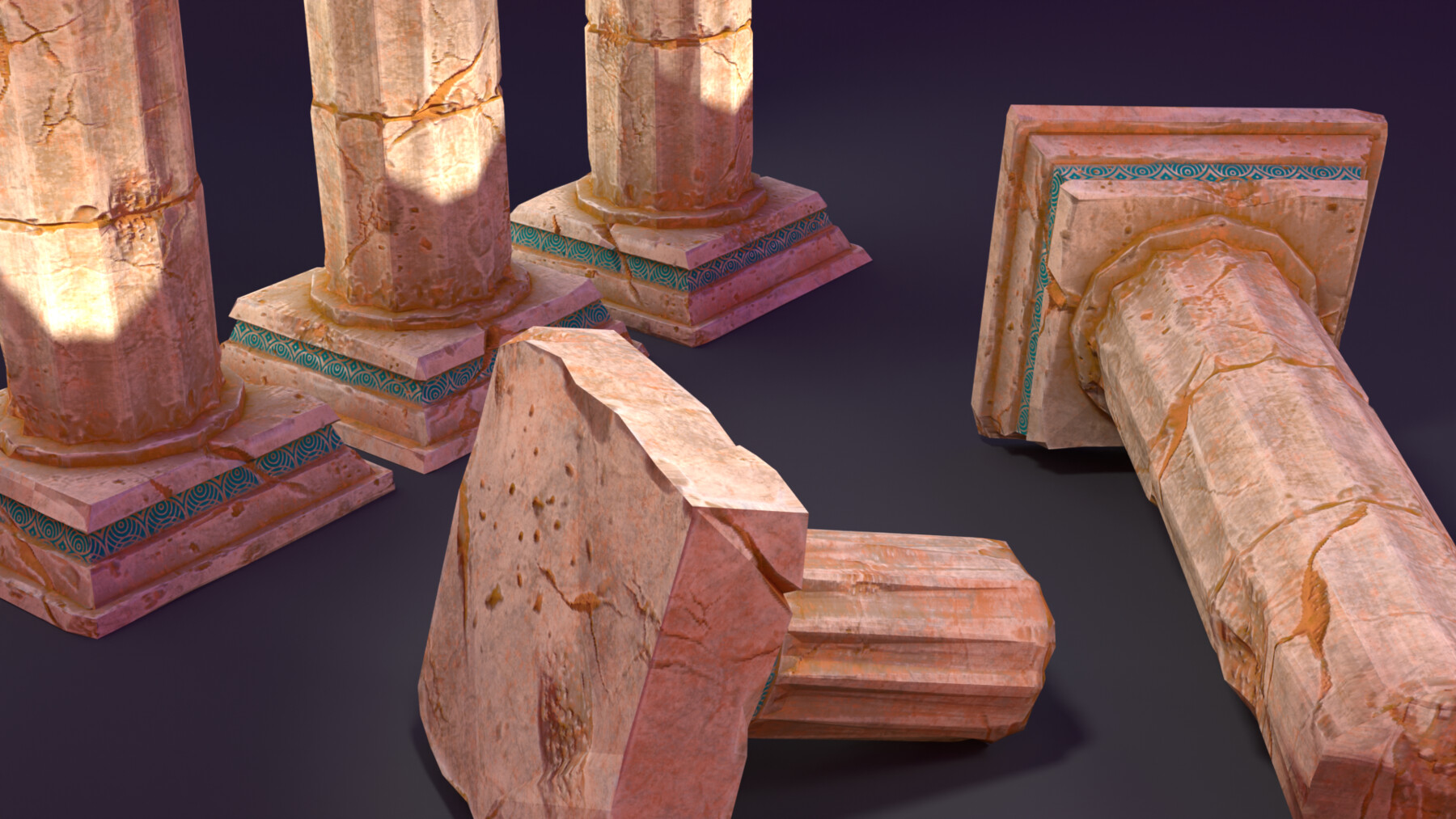 ArtStation - Piller Model | Game Assets