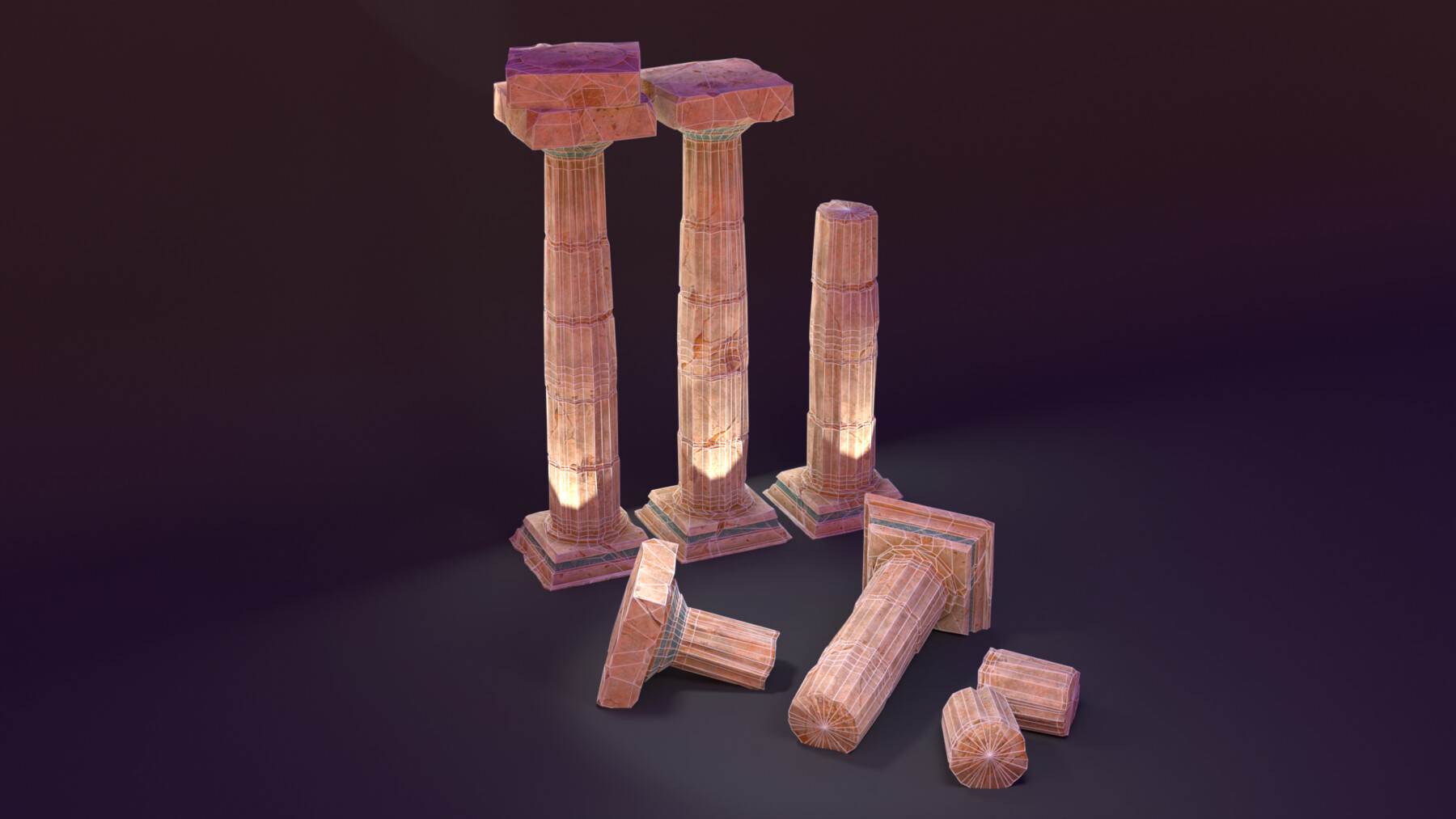 ArtStation - Piller Model | Game Assets