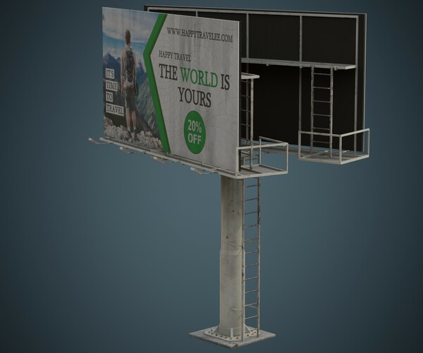 ArtStation - Billboard 2C | Game Assets