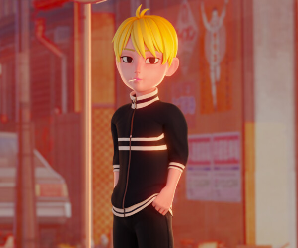 ArtStation - Mikey - Fully Rigged | Game Assets