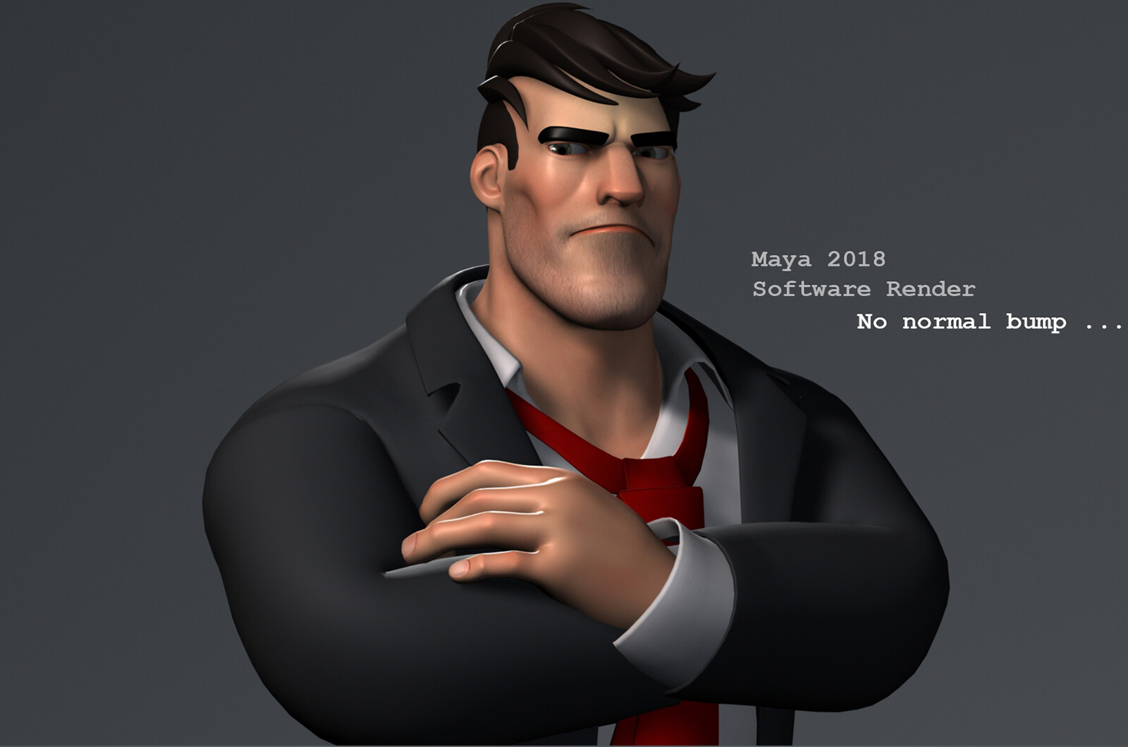 ArtStation - Boss Cartoon Rig | Game Assets