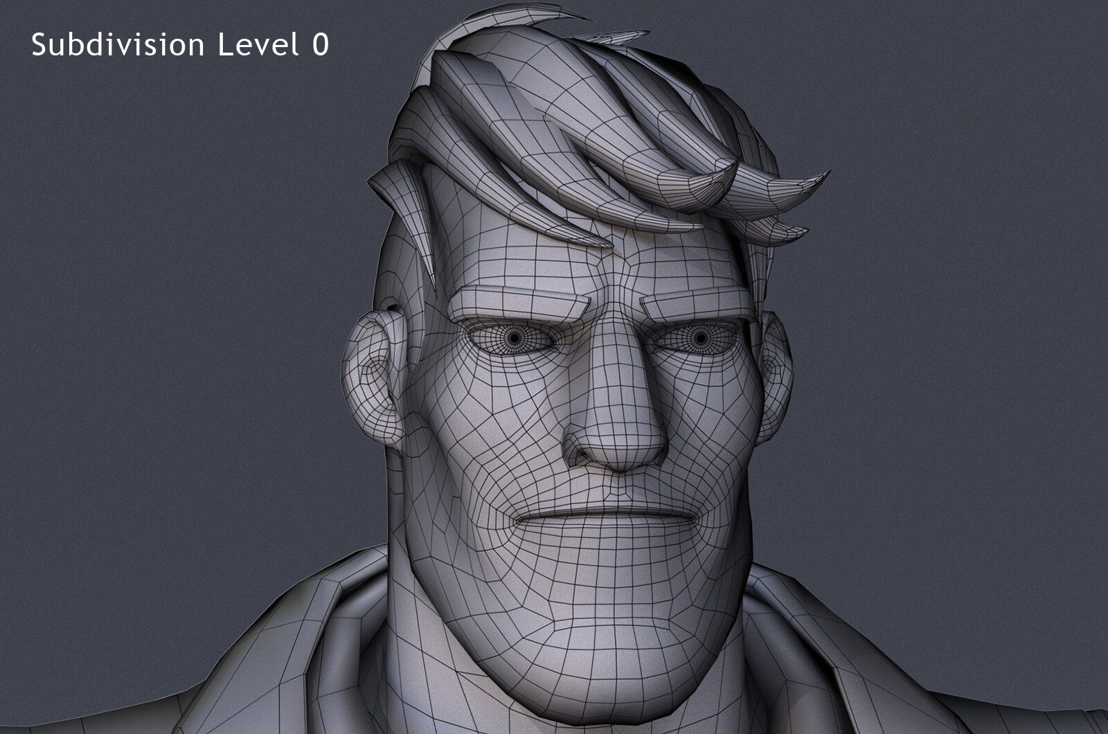 ArtStation - Boss Cartoon Rig | Game Assets