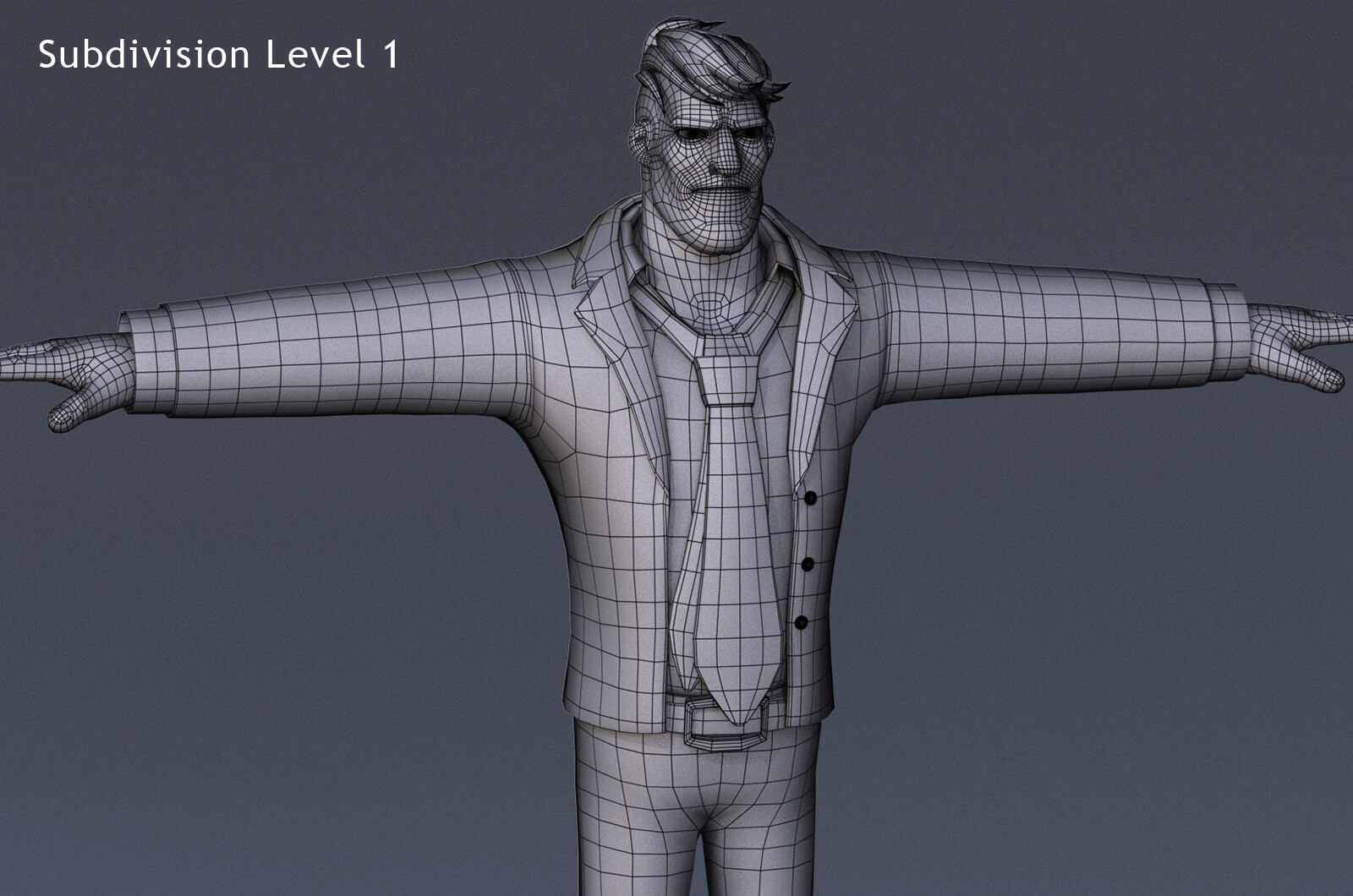 ArtStation - Boss Cartoon Rig | Game Assets