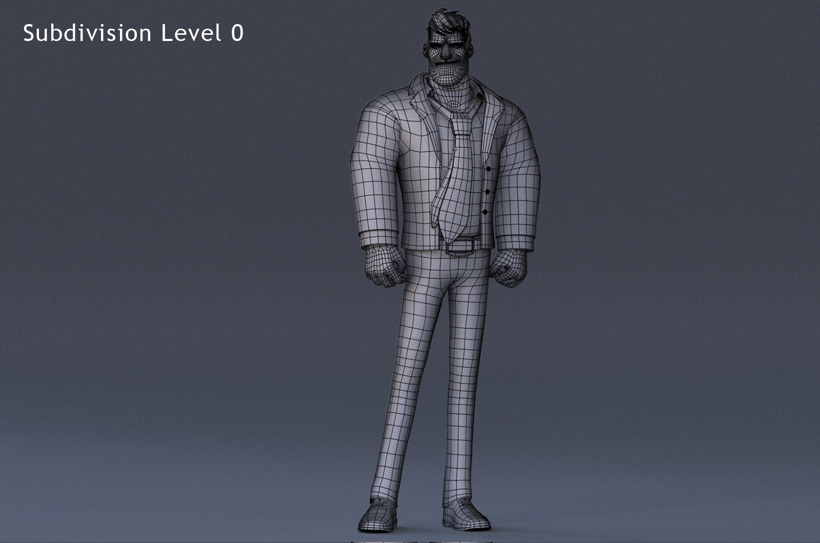 ArtStation - Boss Cartoon Rig | Game Assets
