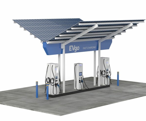 ArtStation - Electric Vehicle Charging Point with EV Station 02 3D ...