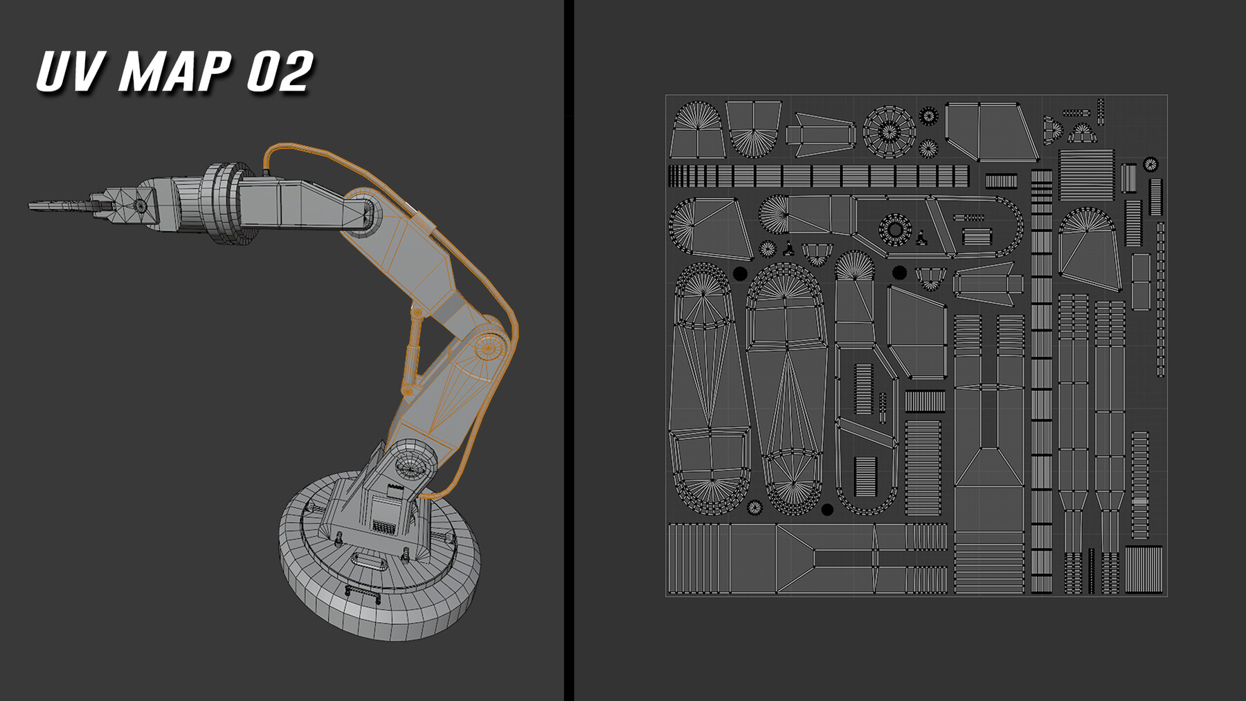 ArtStation - Mechanical Arm | Lowpoly | 4k Textures | Rigged | Resources