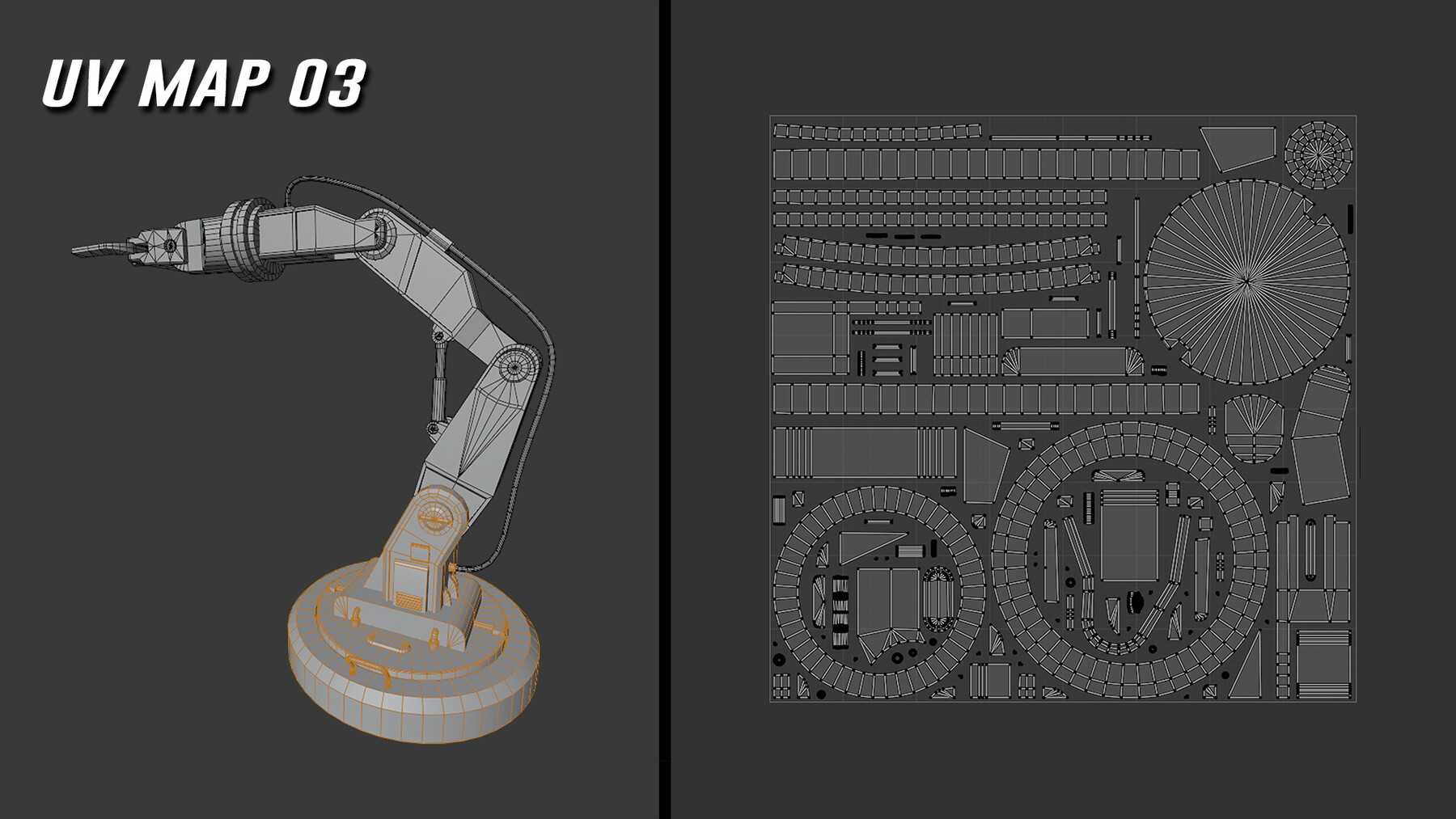 ArtStation - Mechanical Arm | Lowpoly | 4k Textures | Rigged | Resources