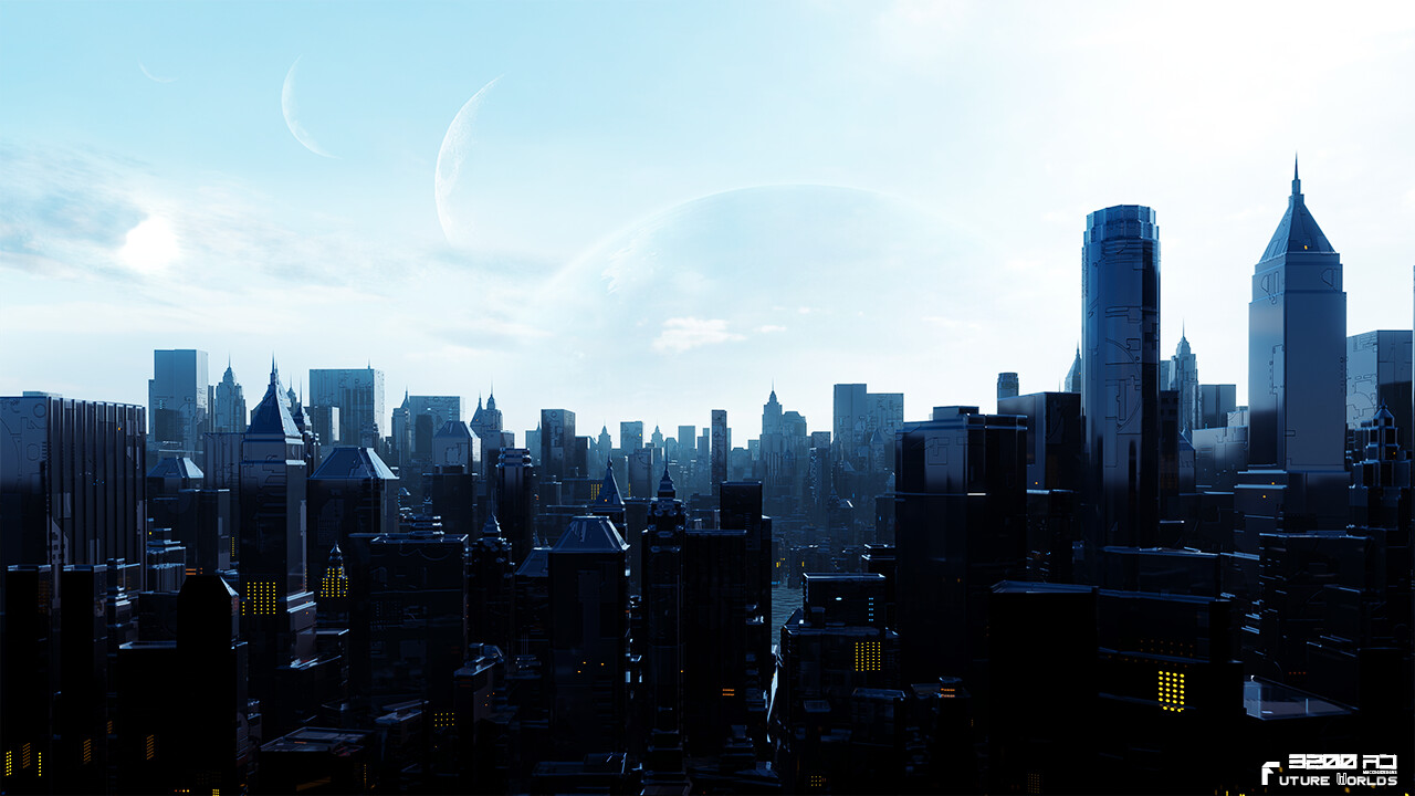 ArtStation - "Future worlds 3200 AD | Artworks