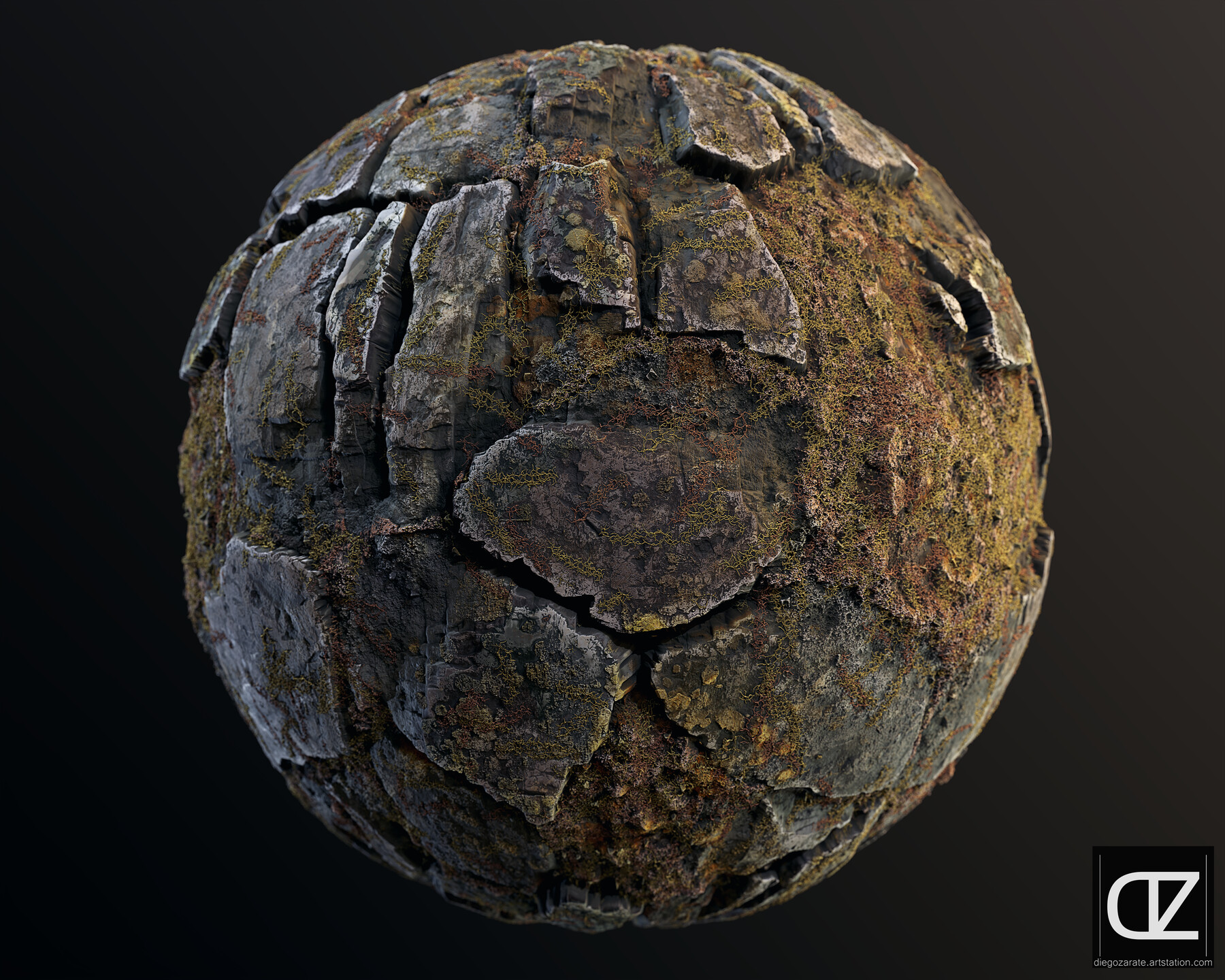 ArtStation - PBR- ROUGHT NORDIC ROCKS - 4K MATERIAL + SBS GRAPH | Resources