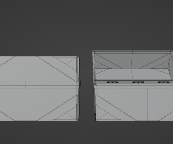 ArtStation - Storage Box | Game Assets