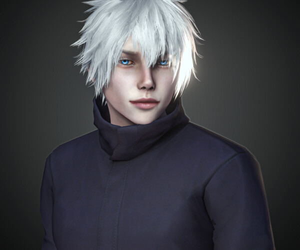 ArtStation - Satoru Gojo 3D Model | Game Assets