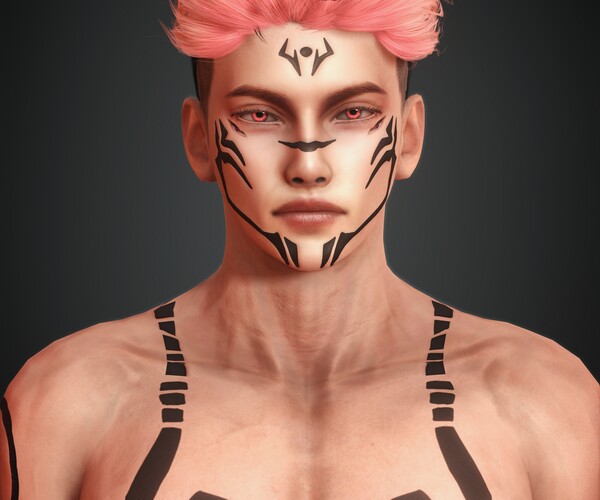 ArtStation - Sukuna 3D Model | Game Assets