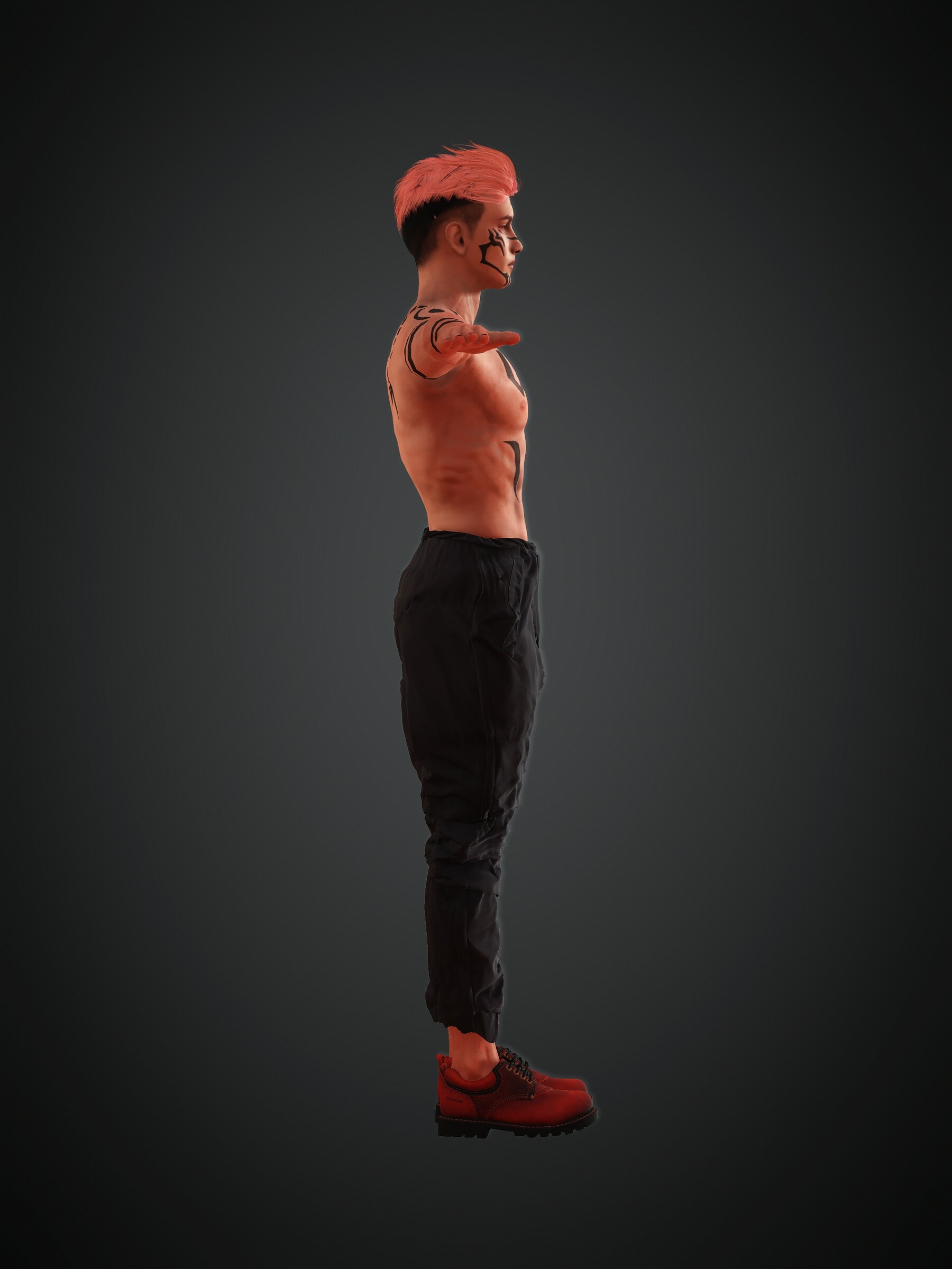 ArtStation - Sukuna 3D Model | Game Assets