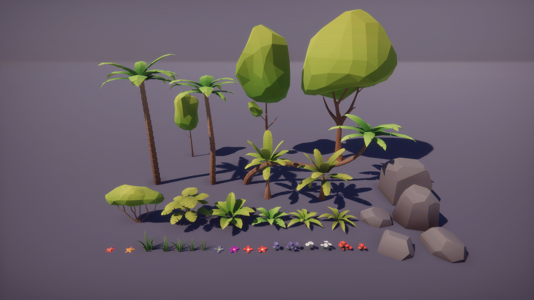 ArtStation - Low Poly Tropical City - Asset for Unity 3D, Map and ...