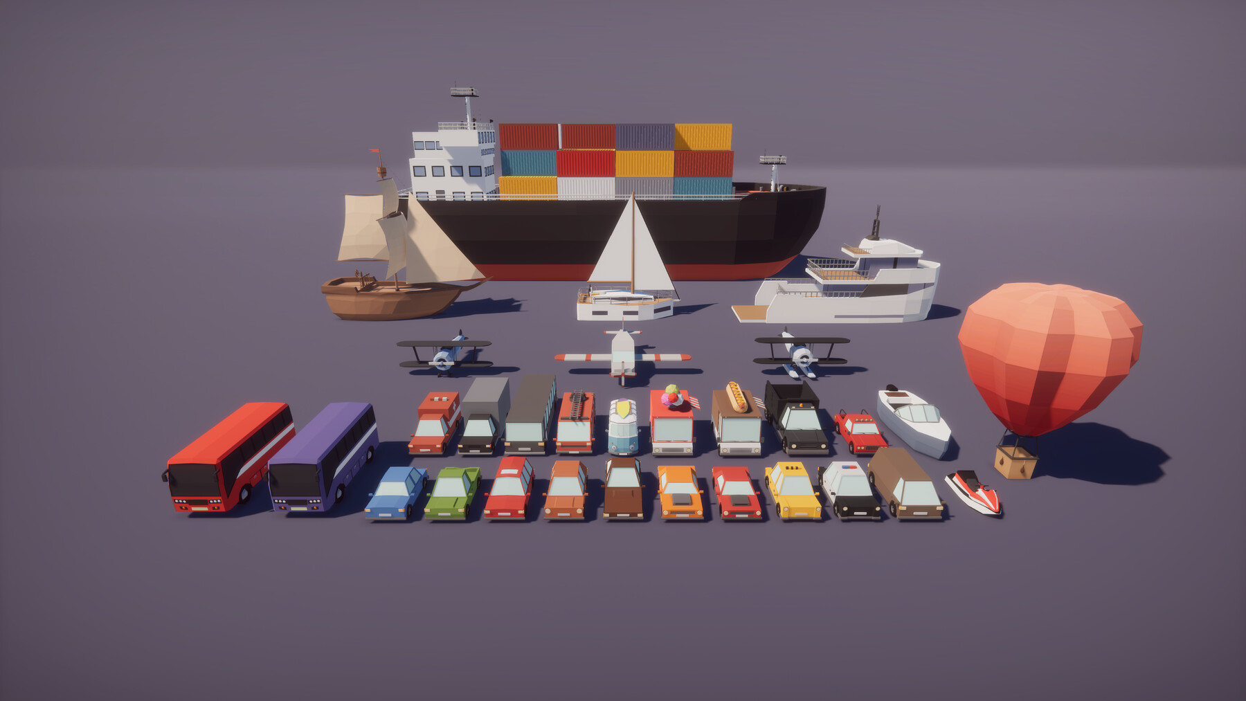 ArtStation - Low Poly Tropical City - Asset for Unity 3D, Map and Models | Game Assets