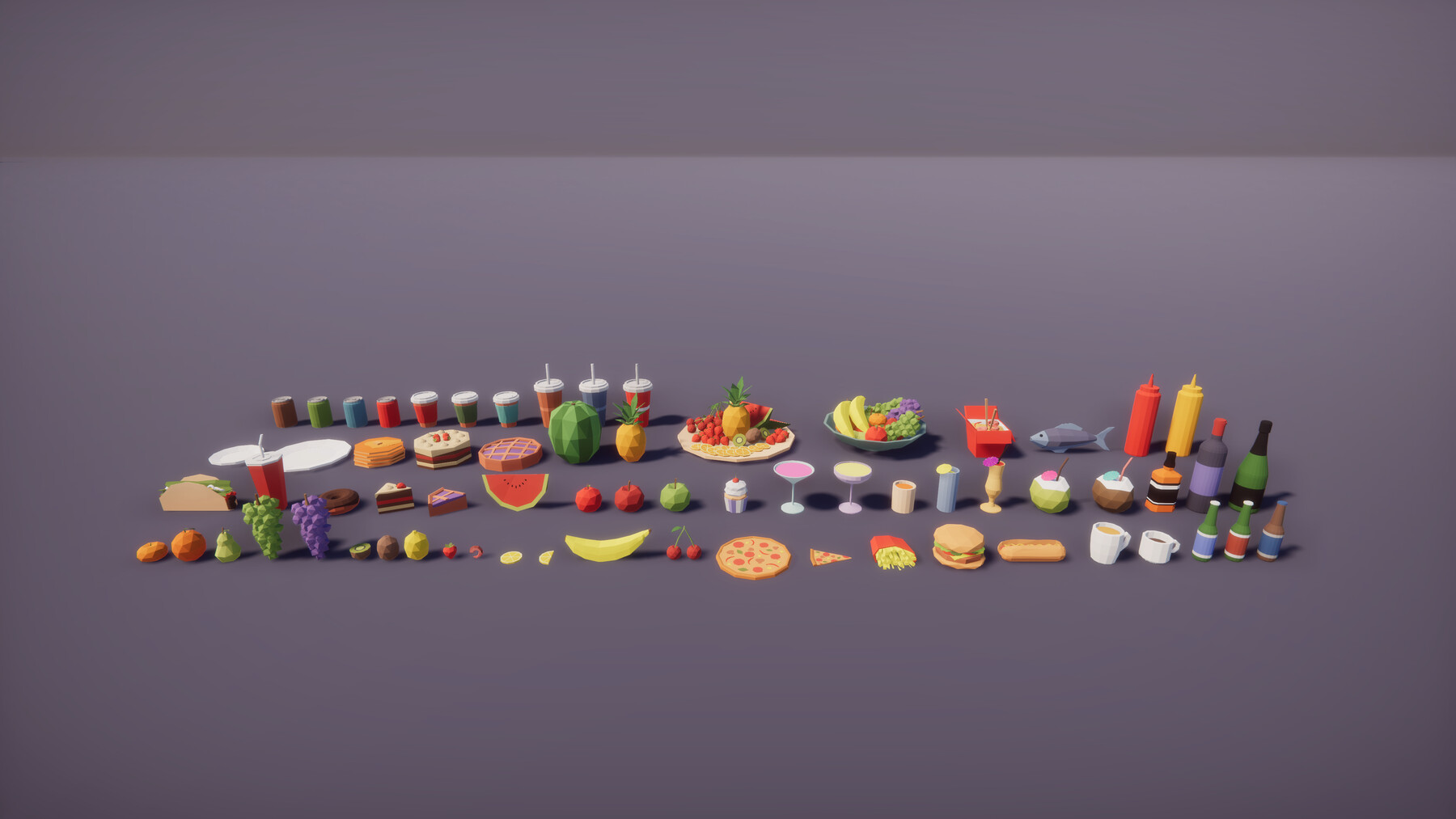 ArtStation - Low Poly Tropical City - Asset for Unity 3D, Map and ...