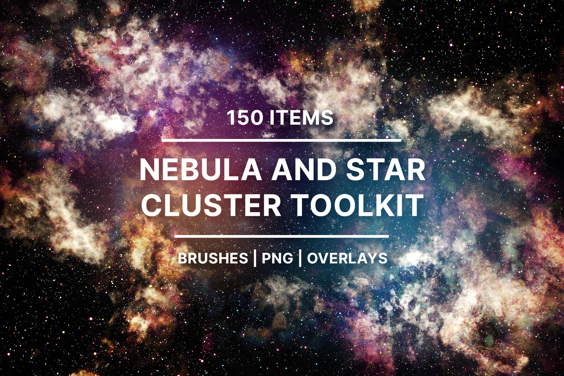 ArtStation - Nebula And Star Clusters (Brushes, Overlays, PNG) | Artworks