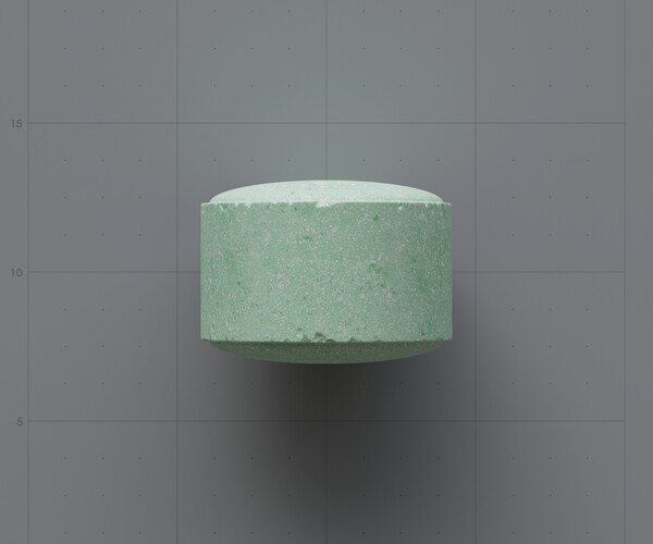 ArtStation - Green "Maserati 300mg NL" Ecstasy pill #001 | Resources