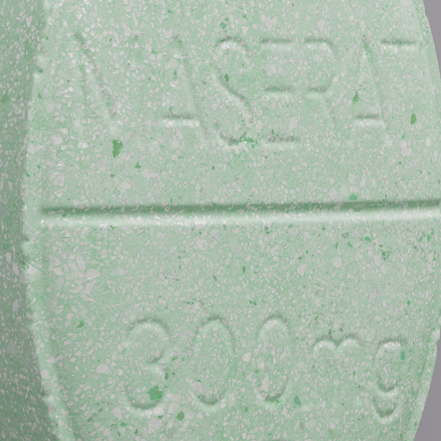 ArtStation - Green "Maserati 300mg NL" Ecstasy pill #001 | Resources