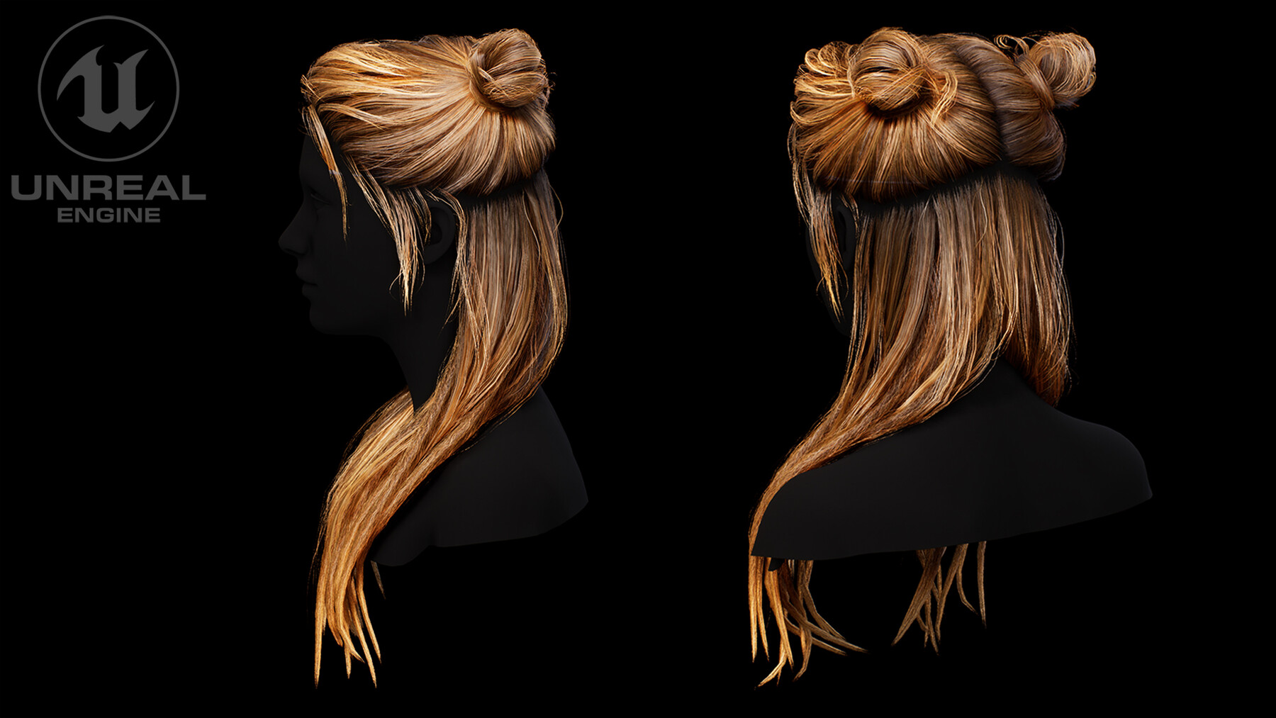 ArtStation - Low Poly Cards Game-ready Hairstyle With Dreadlocks | Game ...