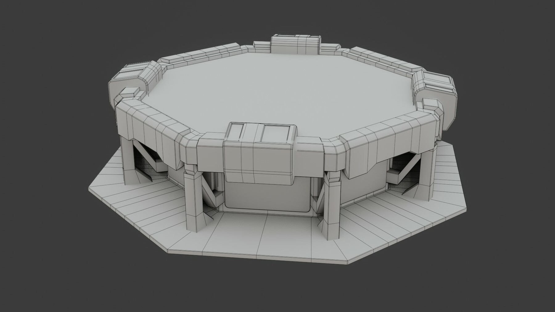 ArtStation - Sci fi Work Bench - Low poly - PBR - Game ready | Game Assets