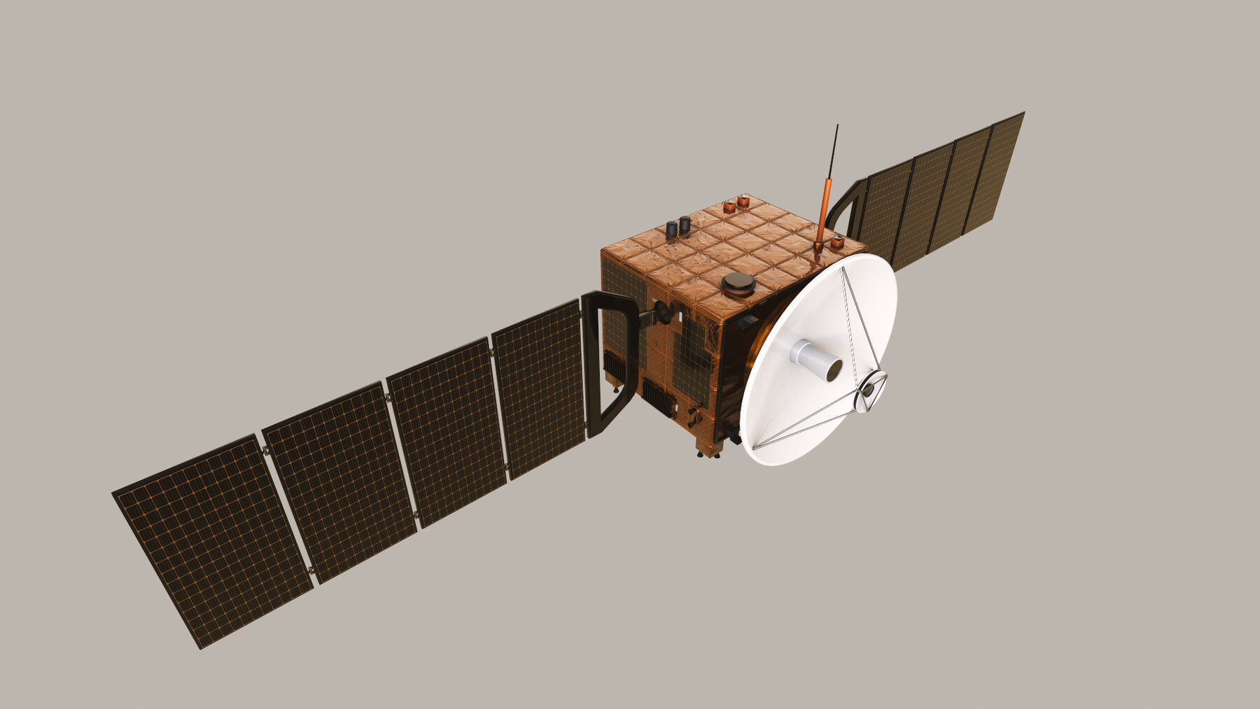 ArtStation - Orbital Space Satellite | Game Assets